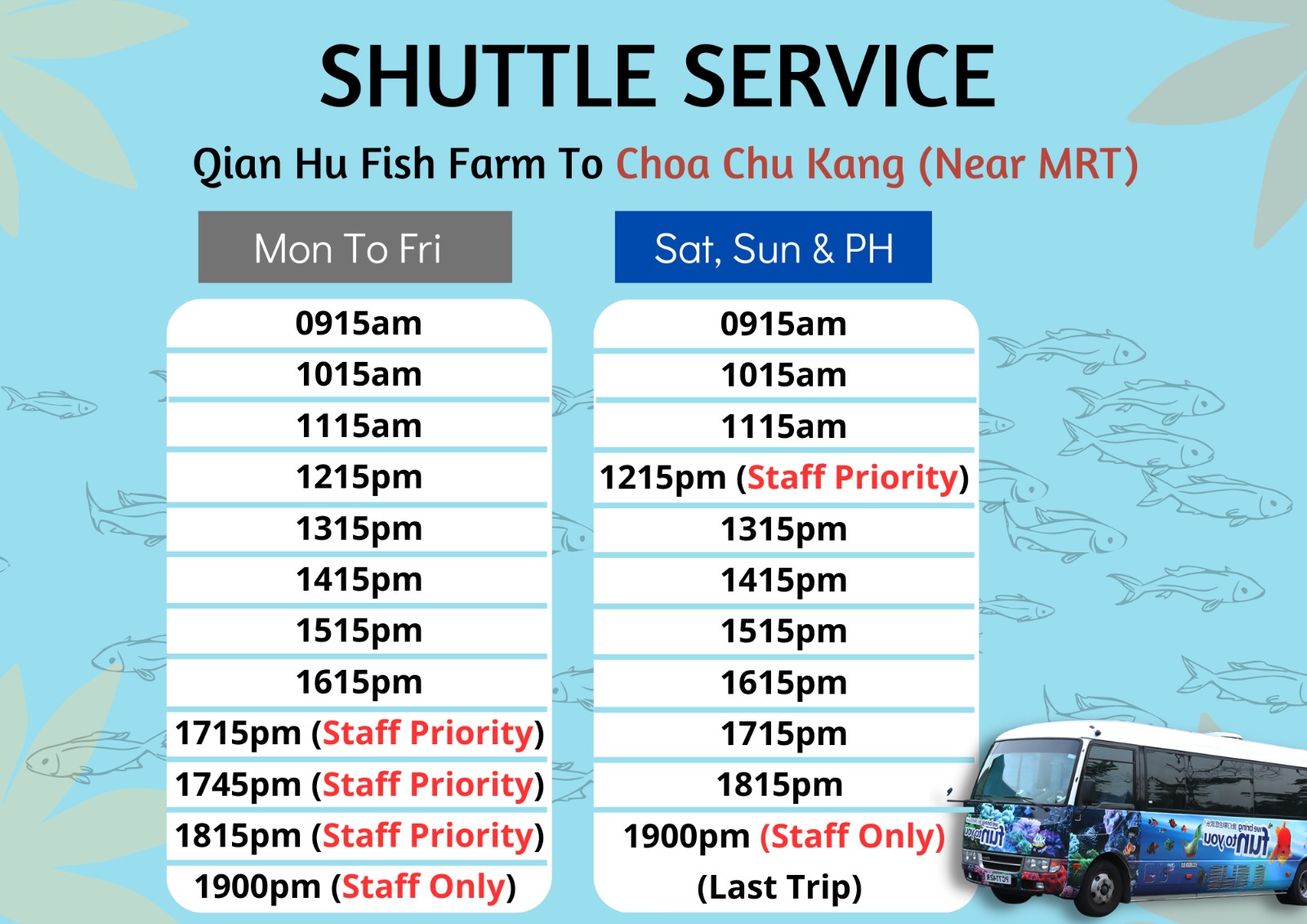 Shuttle Bus Service